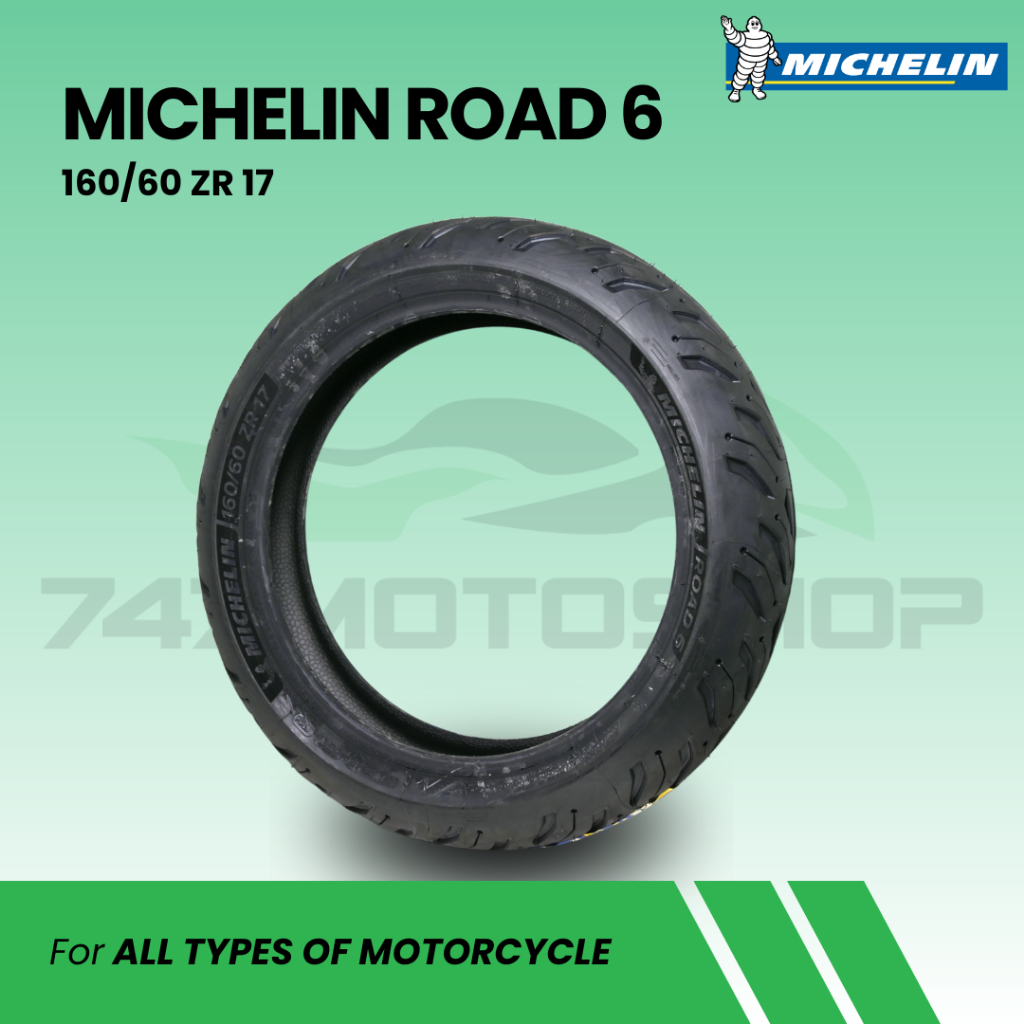 MICHELIN TIRES ROAD 6 FOR ALL TYPES MOTORCYCLES | Shopee Philippines