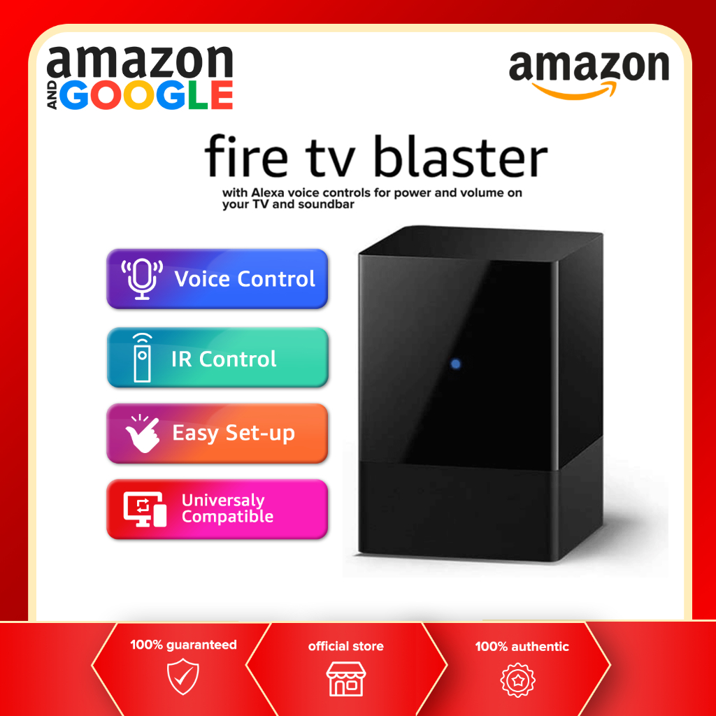 Amazon Fire TV Blaster With Alexa Voice Control For Power And Volume On ...