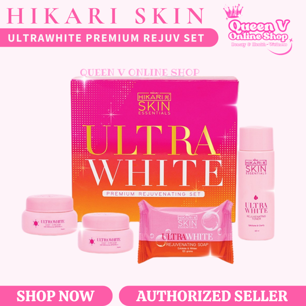 Hikari Skin Ultra White Premium Rejuvenating Set | Shopee Philippines