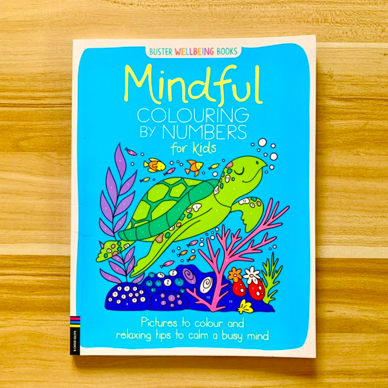 Buster Wellbeing Books, Mindful Coloring for Kids | Activity, Coloring ...