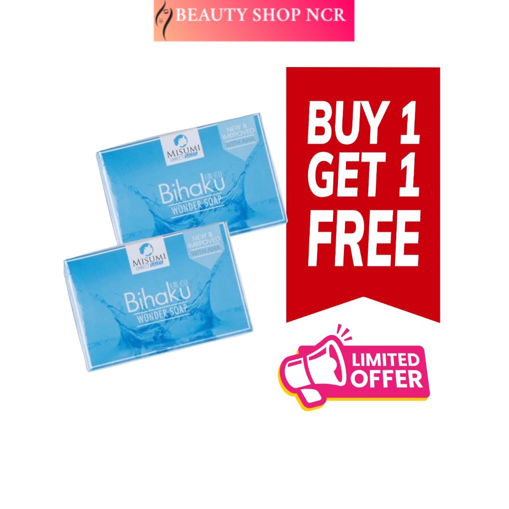 BIHAKU CLASSIC SOAP 135g buy 1 take 1 | SKIN WHITENING | ANTI AGING | IMPROVE SKIN ELASTICITY ...