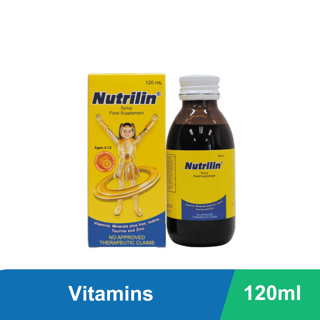 Nutrilin Children's Liquid Multivitamins Syrup 120mL | Shopee Philippines