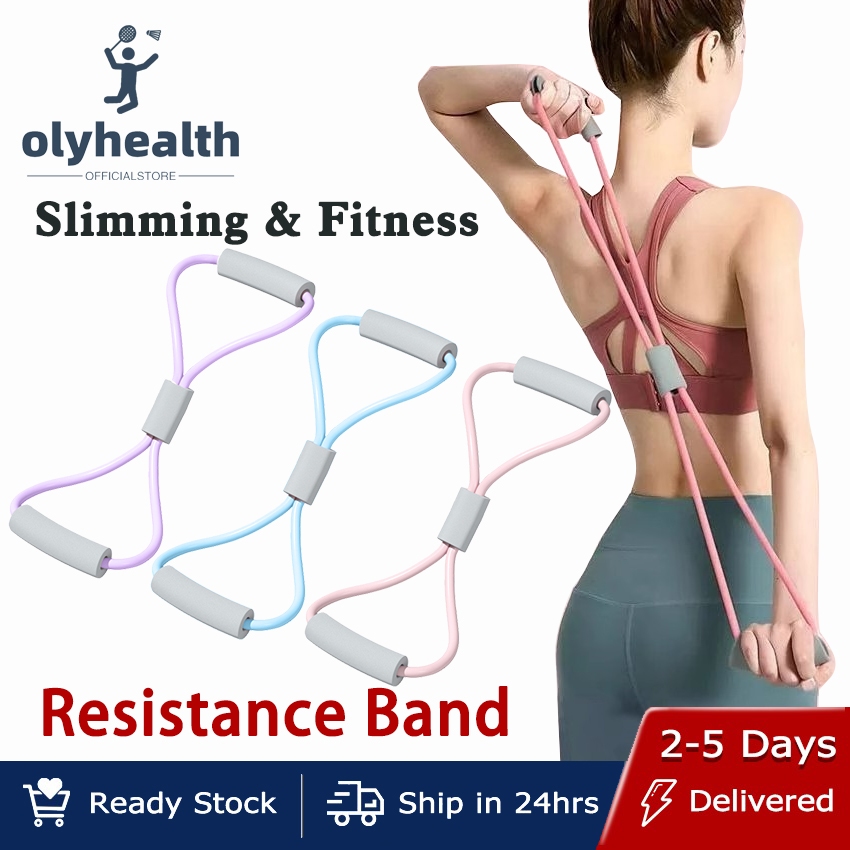 8-Type Exercise Rubber Yoga Re8-Type Exercise Rubber Yoga Resistance ...