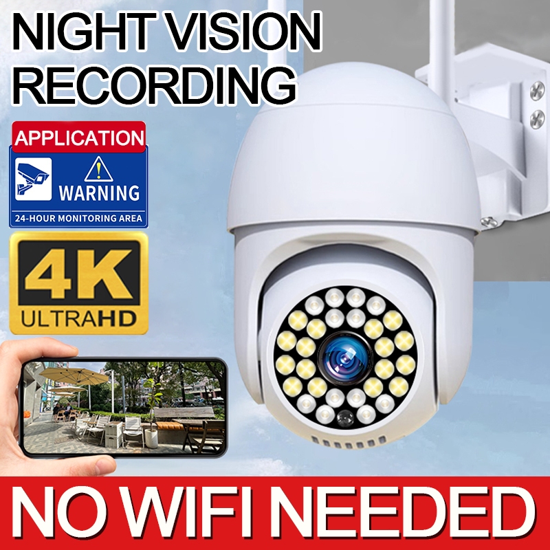 Buy 1 Take 1 V720 CCTV Camera 8MP 4X Zoom Two-Way Audio Night Vision ...