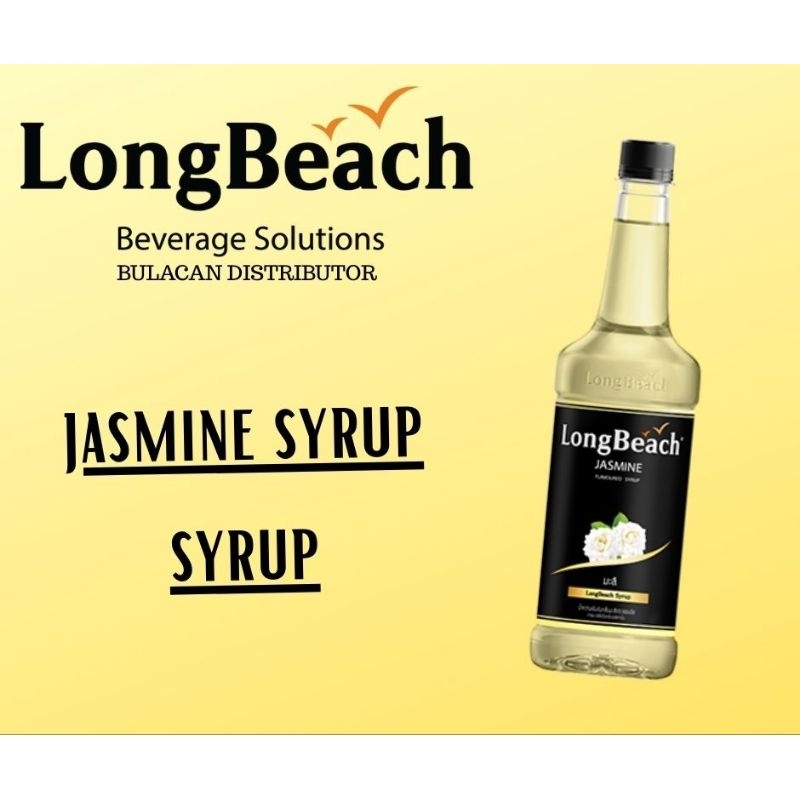 Jasmine Syrup (longbeach) | Shopee Philippines
