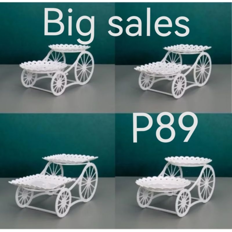 2 Layer Stand For Fruit and Dessert and Wooden Donut Stand and ...