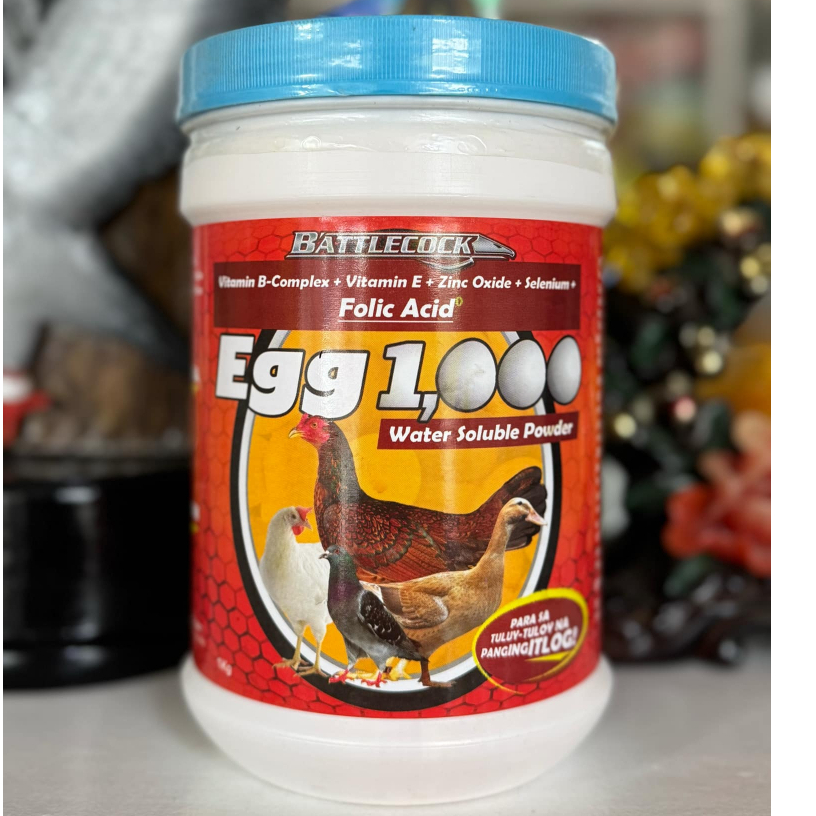 Egg 1000 1 KG, 1kg Cannister Battlecock for Pigeons, Gamefowl & Birds ...