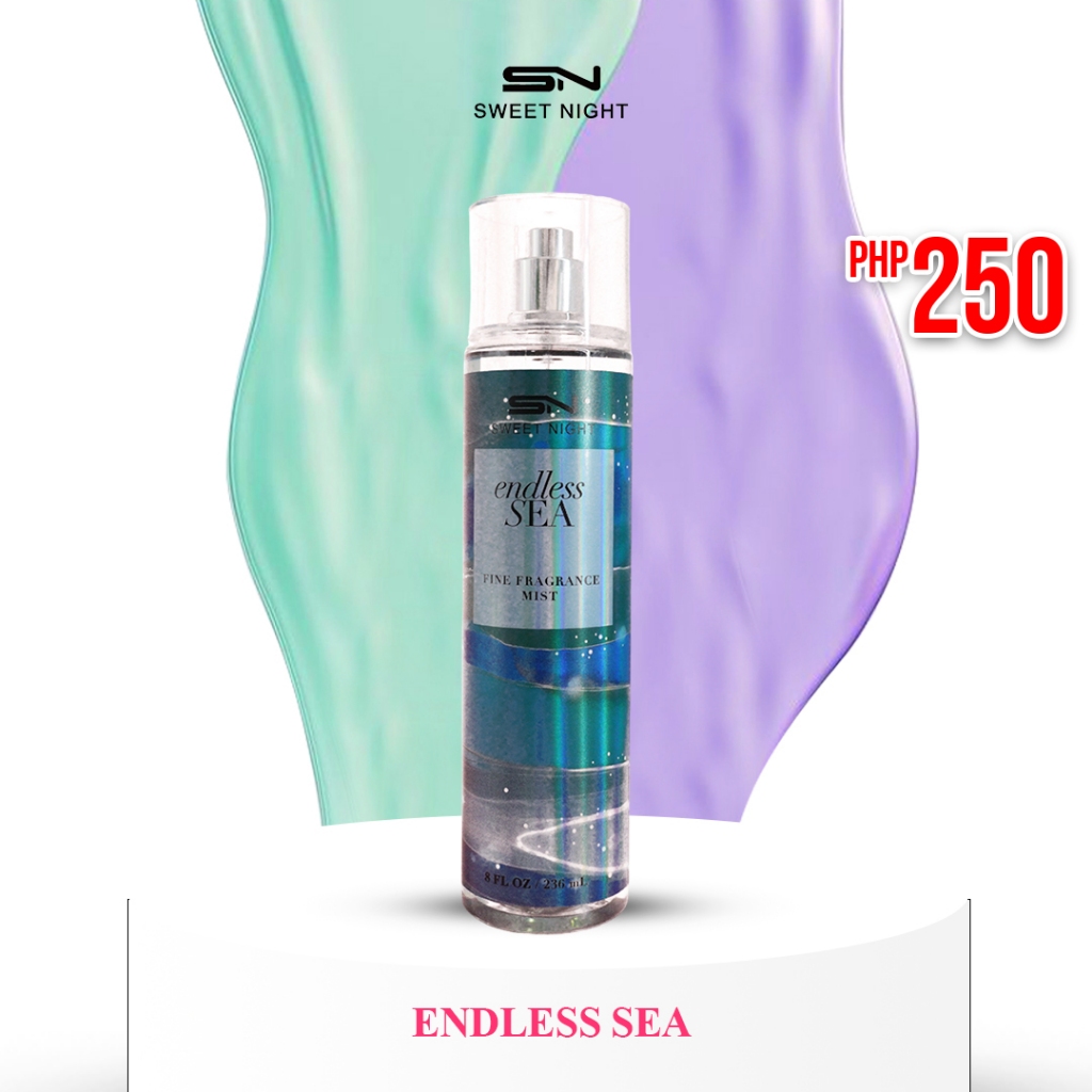 Sweet Night Endless Sea Fine Fragrance Mist 236ml | Shopee Philippines