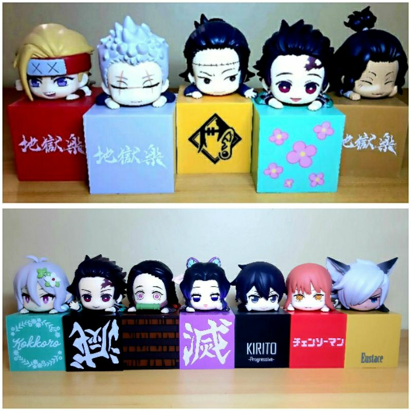 Hikkake Figures Hell's Paradise/Demon Slayer/Jujutsu / Granblue ...