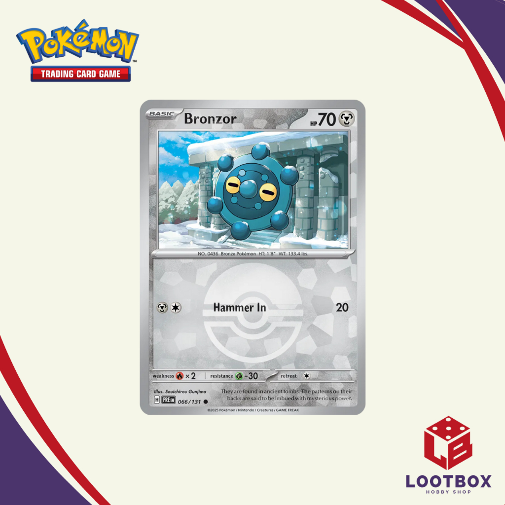 Pokemon Card Game: Bronzor (Pokeball) - Prismatic Evolutions | Shopee ...