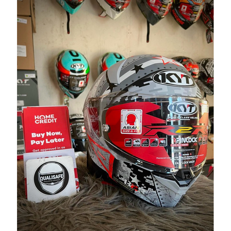 KYT R2R Pro Assault Matte Grey | Shopee Philippines