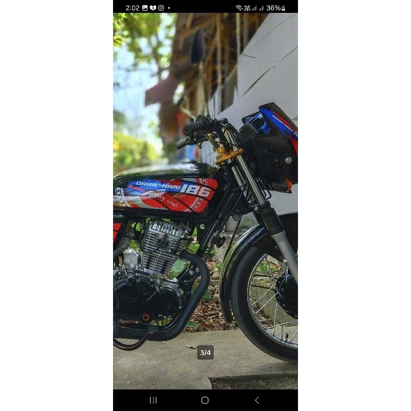 Euro 186 175 150 Daang hari lowering crown with built in riser and 6 ...