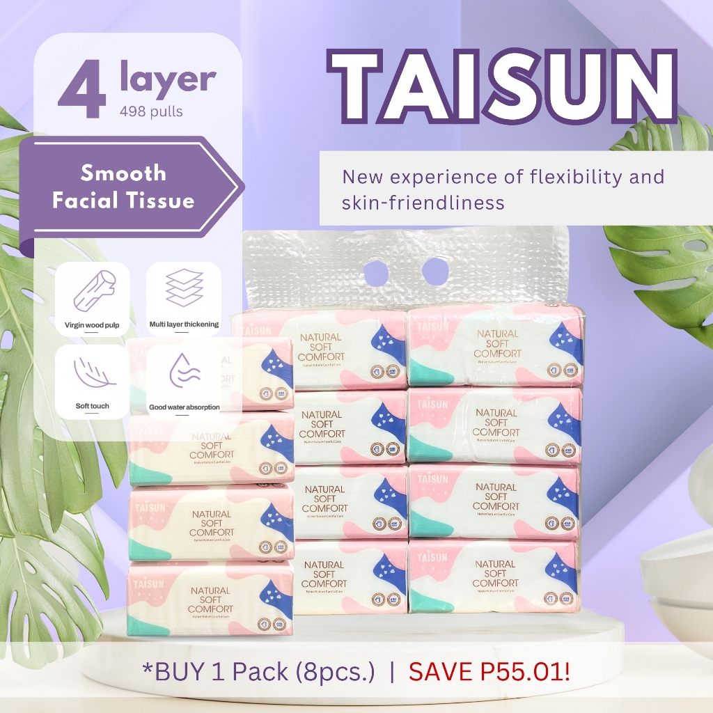 Hi PoPo PH 2025 [4 ply - 380 pulls] Taisun Dry Tissue Native Bamboo ...