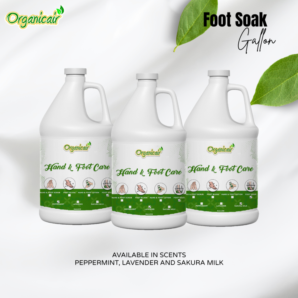 Foot Soak Antiseptic Deo Nail Care By Organicair | Shopee Philippines