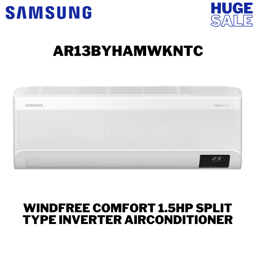 Samsung WindFree Comfort 1.5HP Split Type Inverter Airconditioner ...