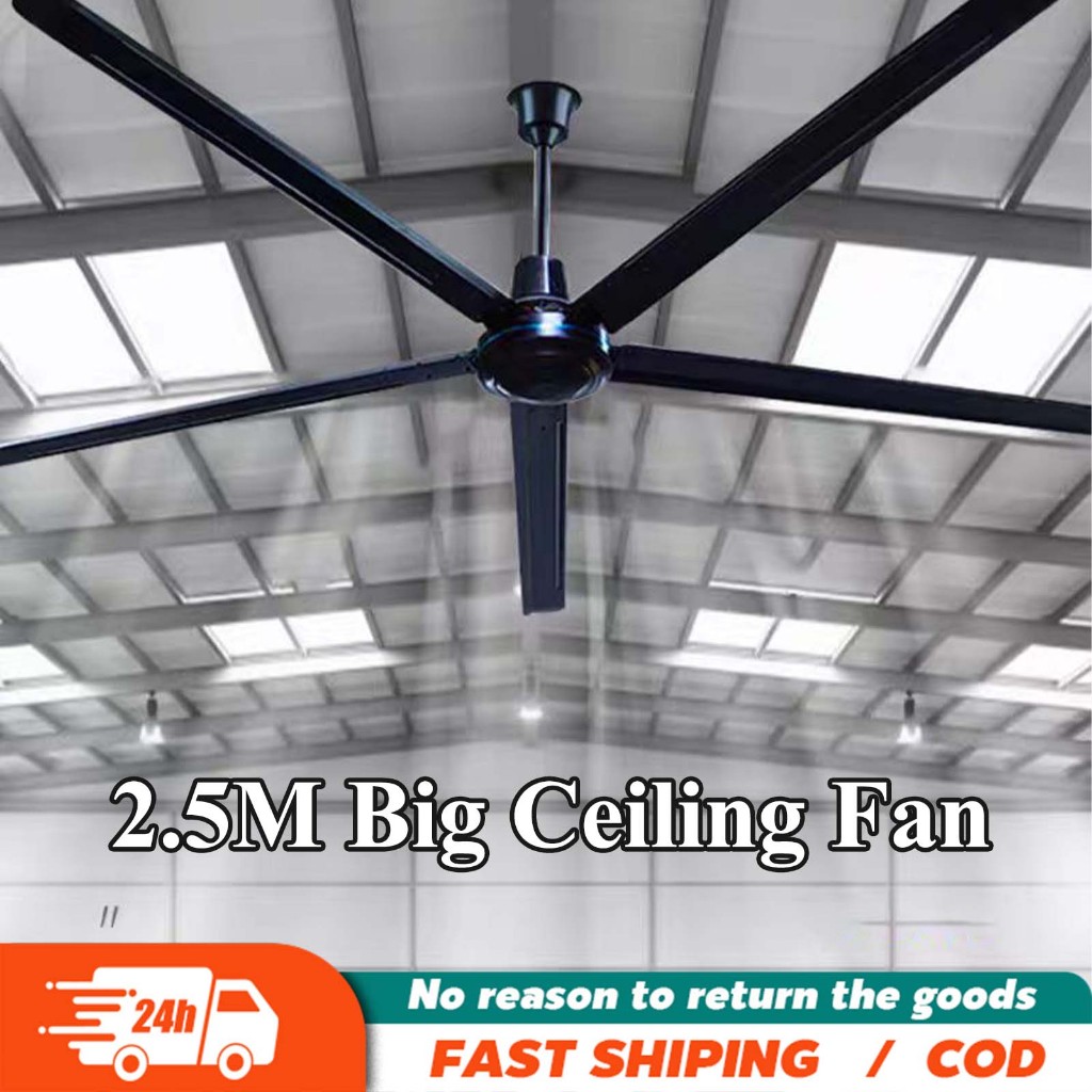 100 Inches Ceiling Fan Industrial Ceiling Fan Heavy Duty 2.5m Pure ...