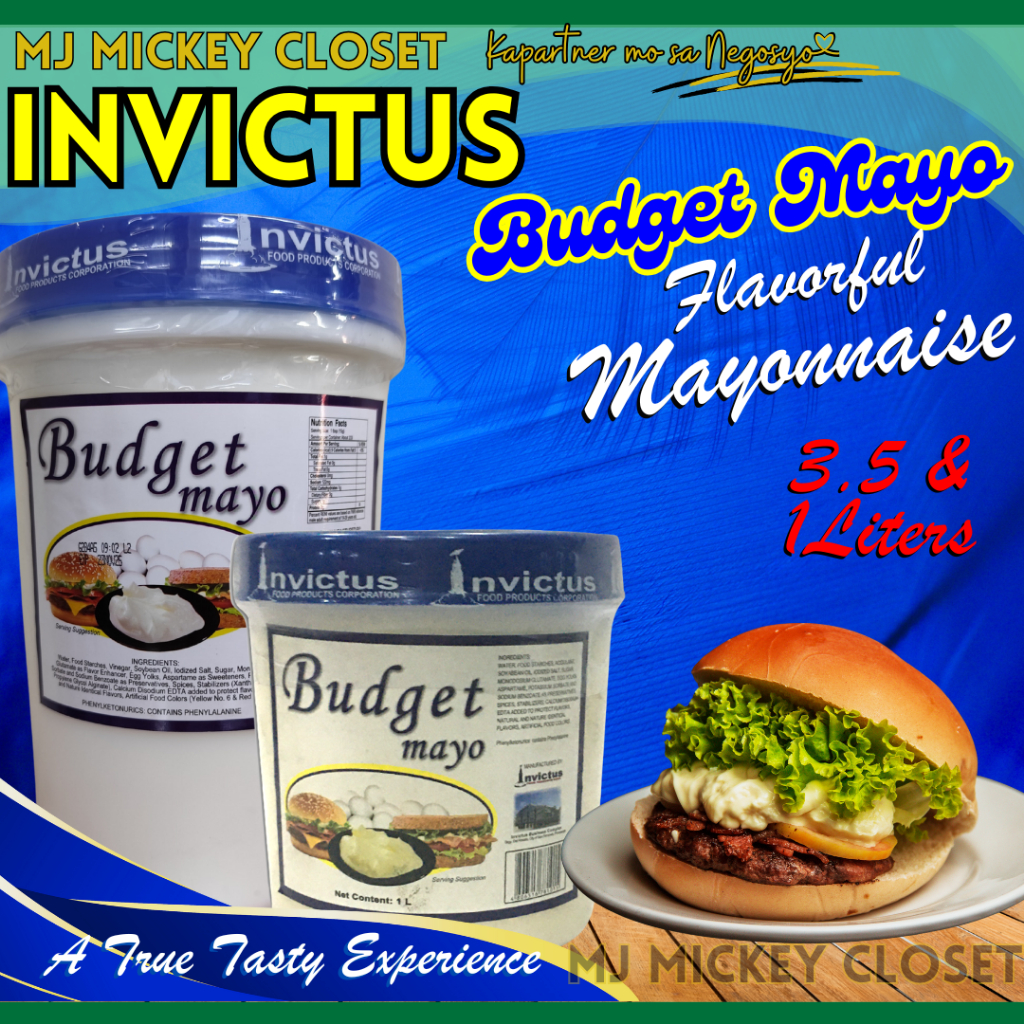 Budget MAYO Mayonnaise for Burger Fries Cafe Restaurant Supplies ...