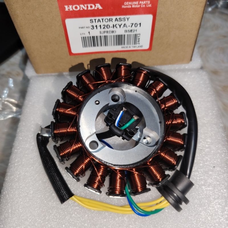 Honda genuine Stator Coil Assy for TMX SUPREMO - Pure copper with ...