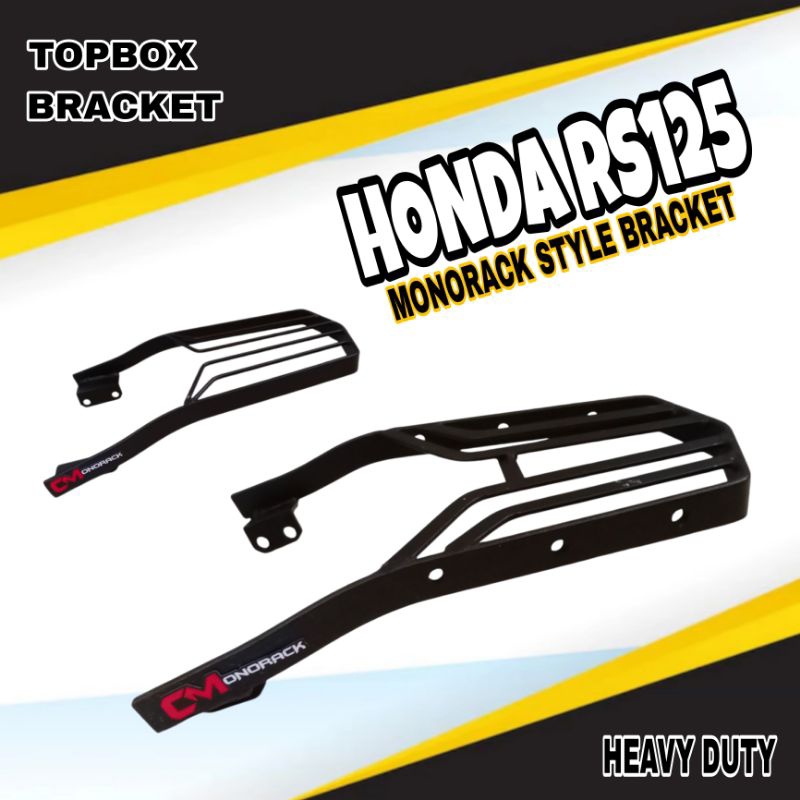 RS 125 motor bracket/monorack topbox bracket | Shopee Philippines
