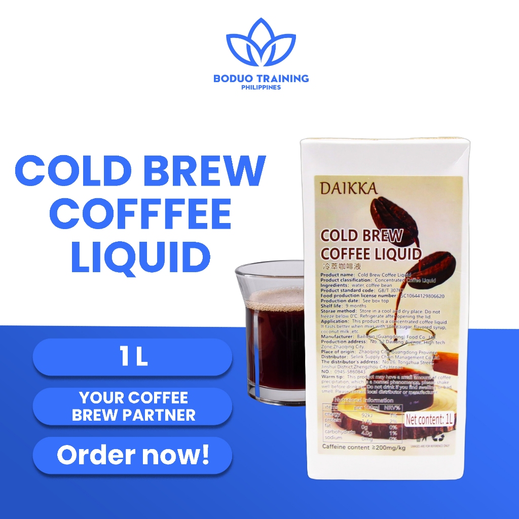 Daikka COLD BREW COFFEE Liquid 1L /Coffee liquid for coffee /milk tea ...