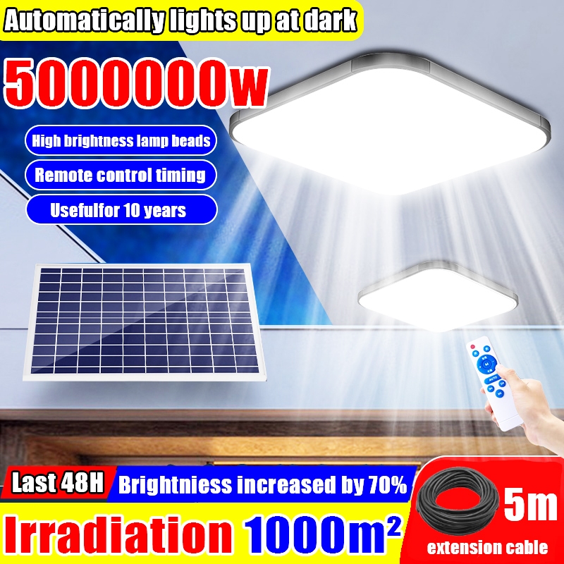 Solar Ceiling Light Solar light indoor light 5000000W Solar light ...
