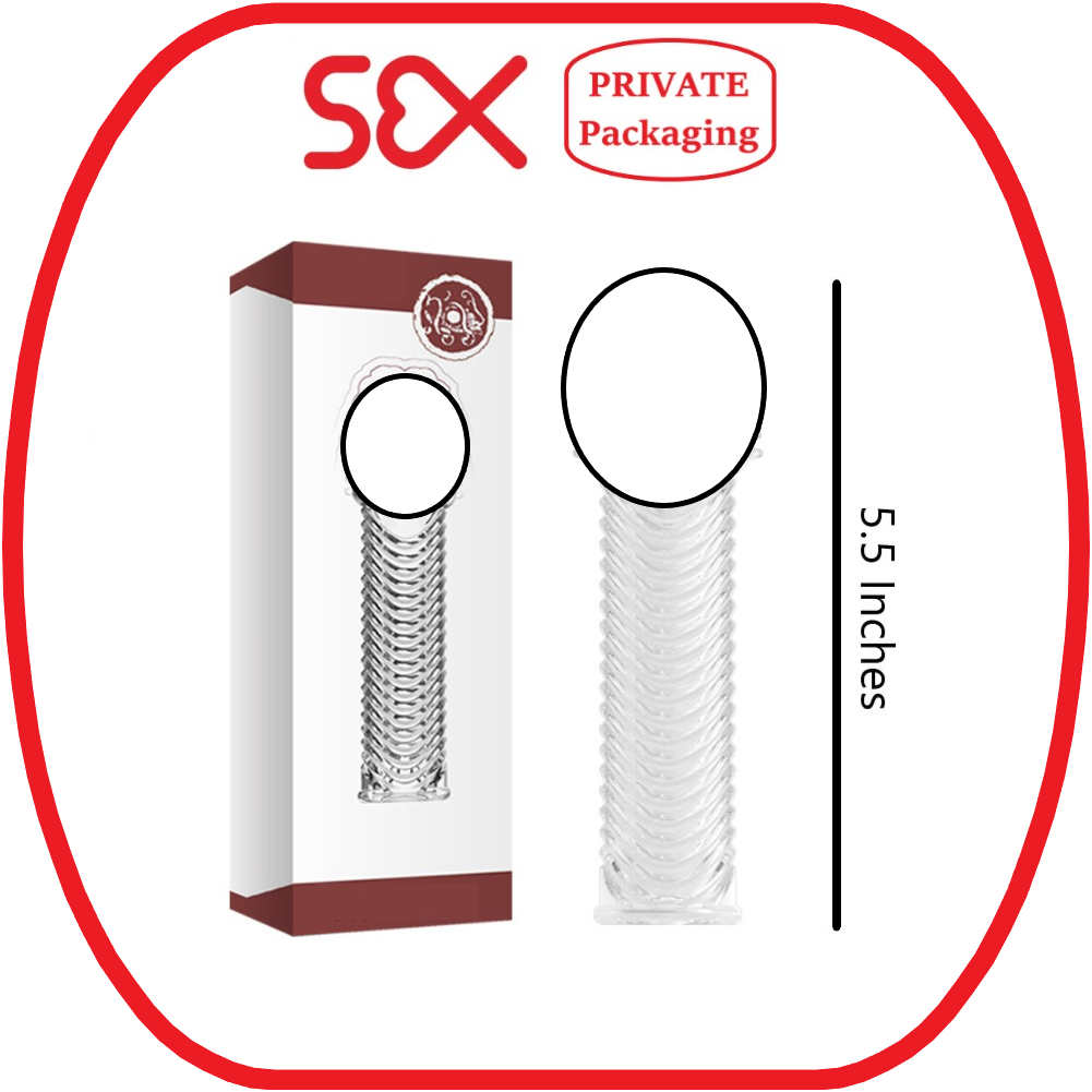 Basaltic Reusable Crystal Sleeve Penis Sheath Delay Ejaculation Adult Sex Toys For Man | Shopee ...