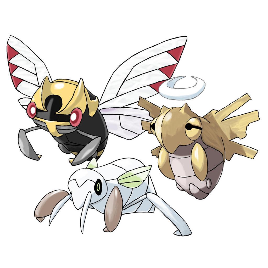 Nincada_ , Ninjask & Shedinja Pokemon Cards TCG (3rd Gen Pokemon ...