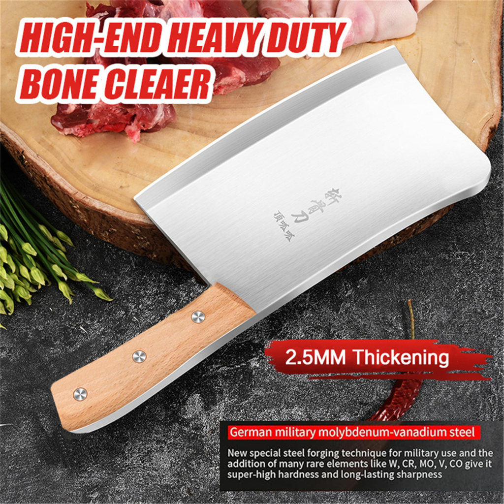 Japanese Knife Steel Heavy kitchen knife Thick Bone Cutting Japanese ...