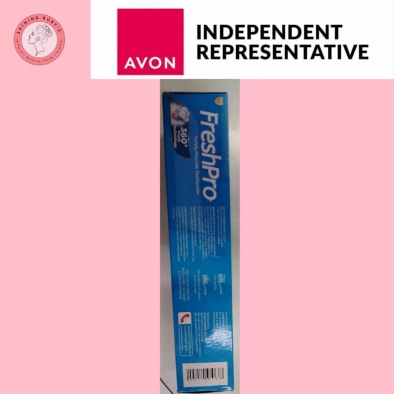 Avon Fresh Pro Family Flouride Toothpaste 160g | Shopee Philippines