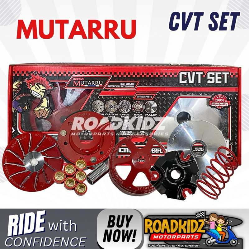 MUTARRU RACING CVT SET for PCX/ CLICK/ SPORTY/ MIO I/ BEAT F I/ NMAX/ AEROX | Shopee Philippines