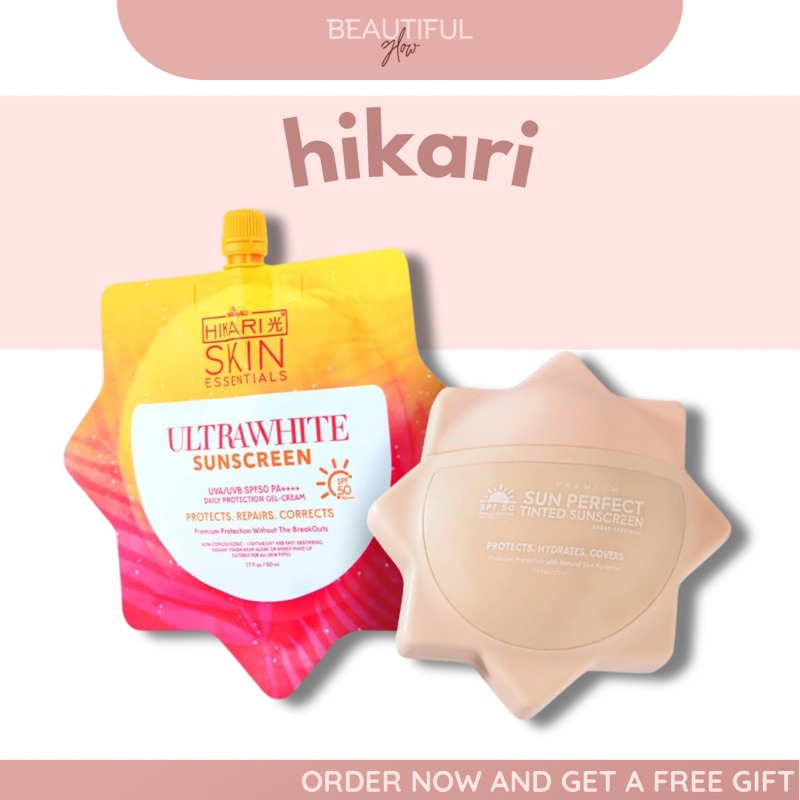 Hikari Skin Ultrawhite Sunscreen SPF50 | Sun Perfect Tinted Sunscreen ...