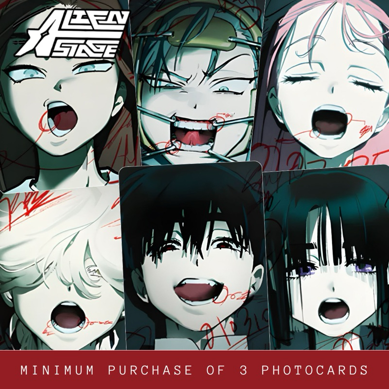 Alien Stage Idol 2nd Anniversary Laminated High Quality Idol Photocards ...