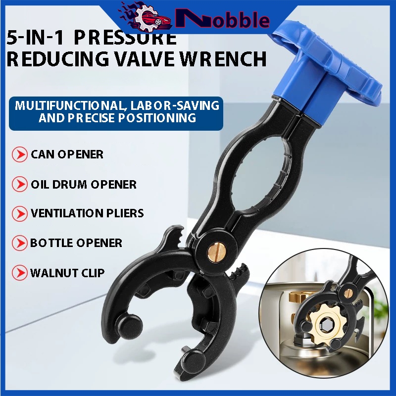 3 in 1 Gas Valve Wrench Gas Tank Multifunctional Wrench Pressure ...
