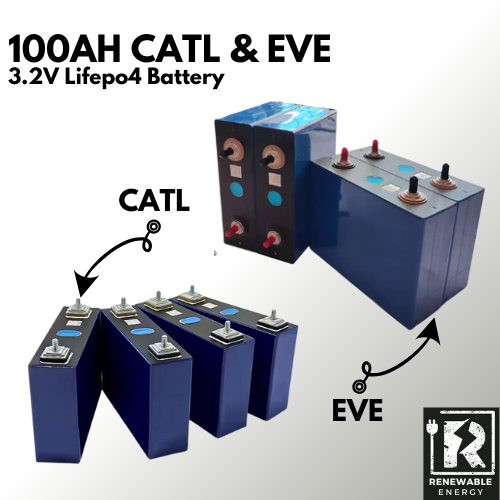 Lifepo4 Battery EVE 100AH EVE / CATL lifepo4 battery 3.2v Lithium ...