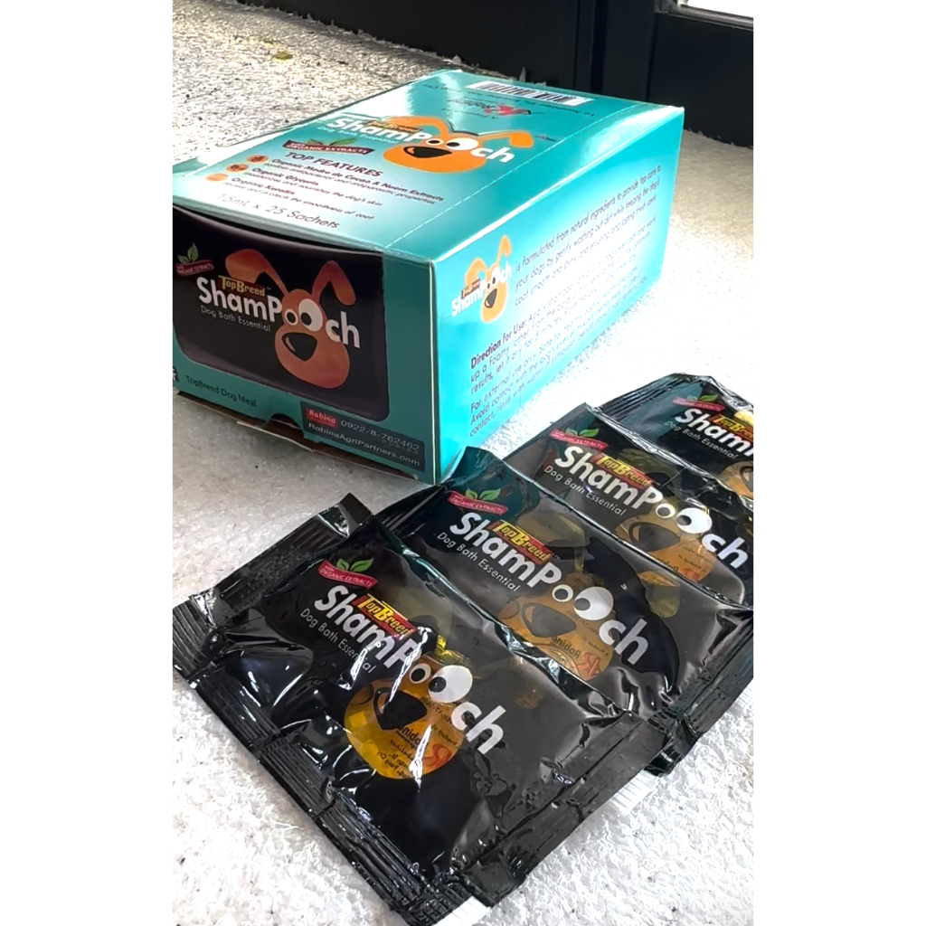 SHAMPOOCH TOP BREED ( PET SHAMPOO ) BY ROBINA CORP. ( ANTI-PARASITIC ...