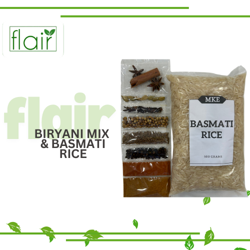 BIRYANI MIX MASALA & 500G BASMATI RICE | Shopee Philippines
