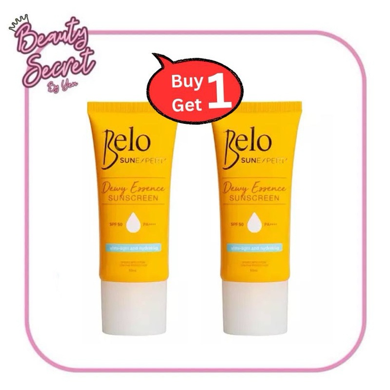 BUY 1 TAKE 1 BELO SUNEXPERT DEWY ESSENCE SUNSCREEN SPF50 50ml | Shopee ...
