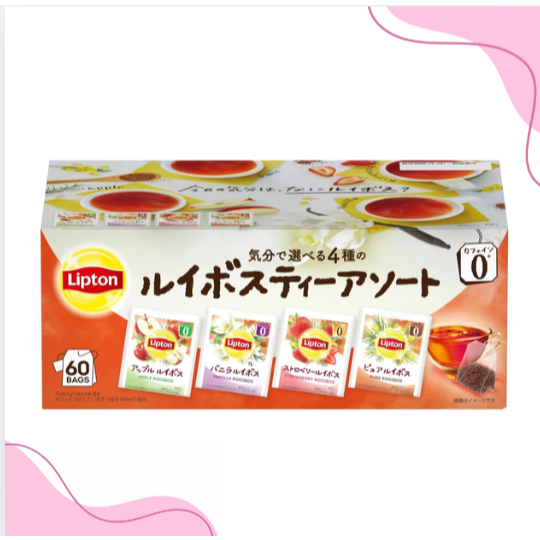 Lipton Rooibos Tea Assortment 60 bags(shipping from Japan) | Shopee ...