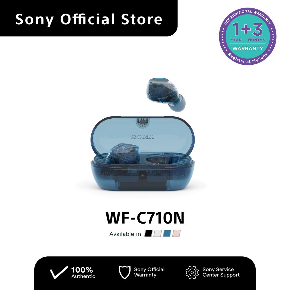 Sony WF-C710N / WF C710N Wireless Noise Canceling Bluetooth Earphones ...