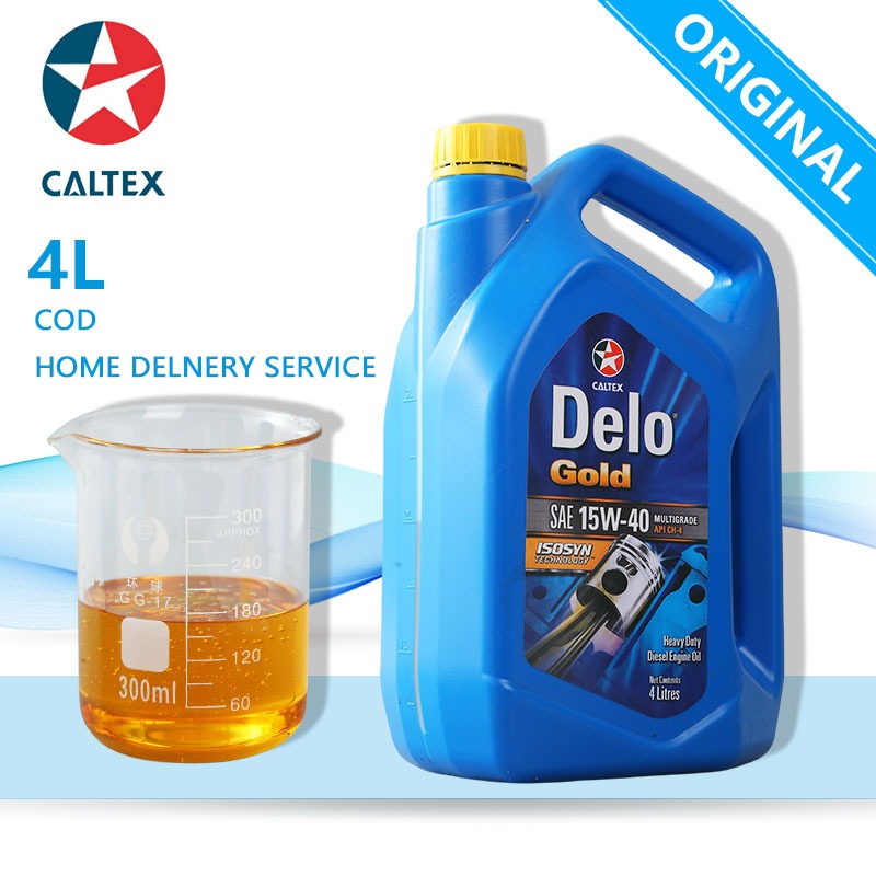 Caltex Delo Gold SAE 15w40【1L-4L】Diesel Engine Oil Heavy Duty ...