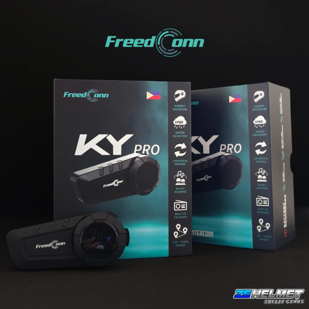 FREEDCONN KY-PRO BLUETOOTH INTERCOM | Shopee Philippines