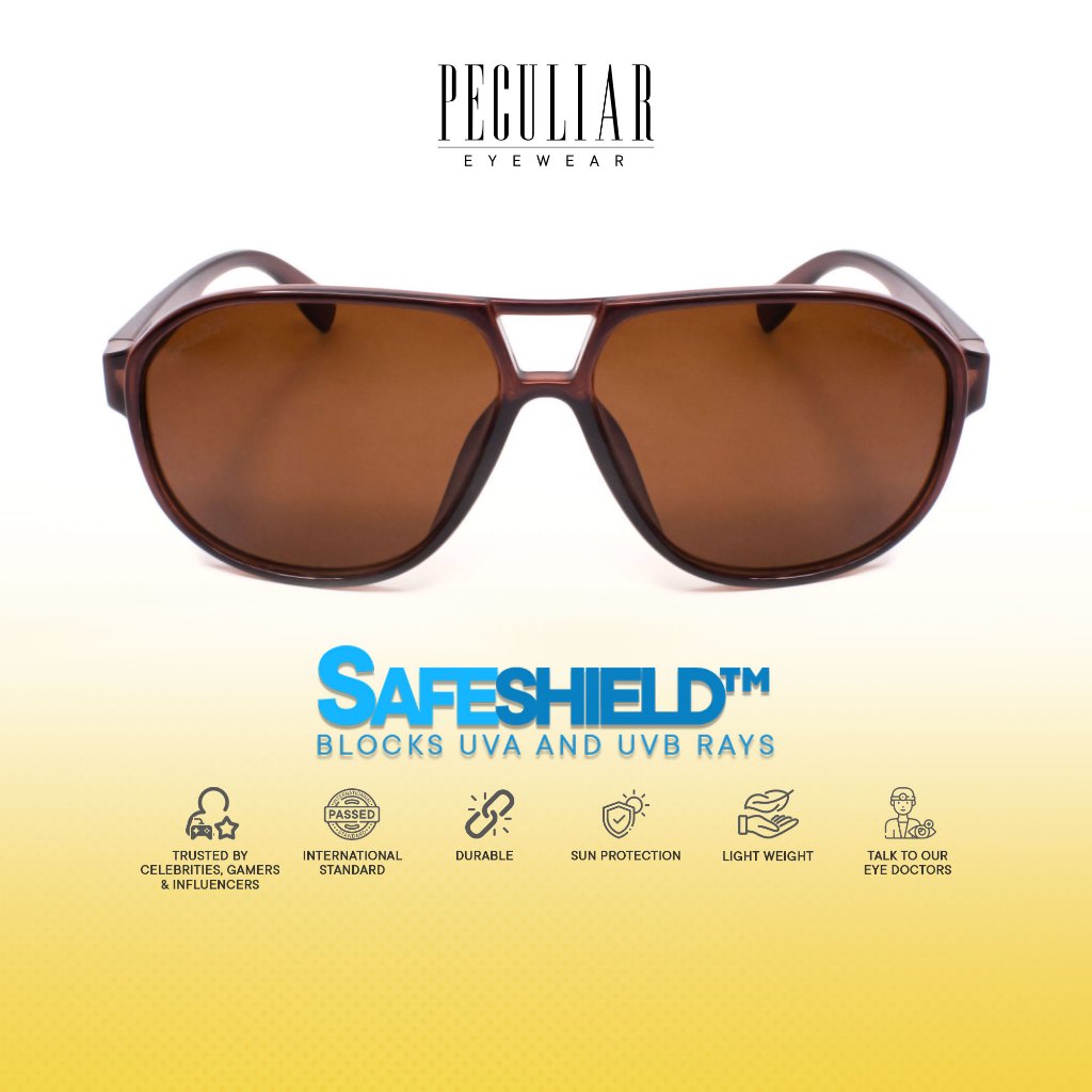 Peculiar Eyewear Swift Classic Aviator Full Rim Sunglass Eyewear Shades ...