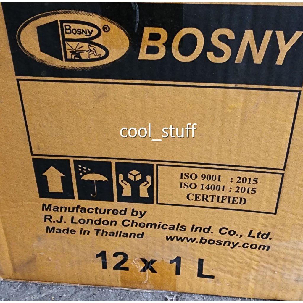 bosny rat glue 1 liter 1 case 12 pieces made in thailand | Shopee ...