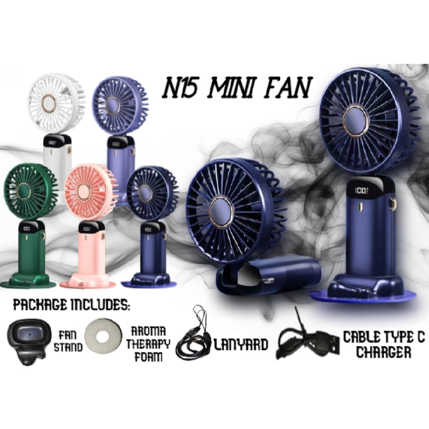 N 1 5 N221 T100 FRUIT FAN USB Rechargeable Wireless Portable Hand-held ...