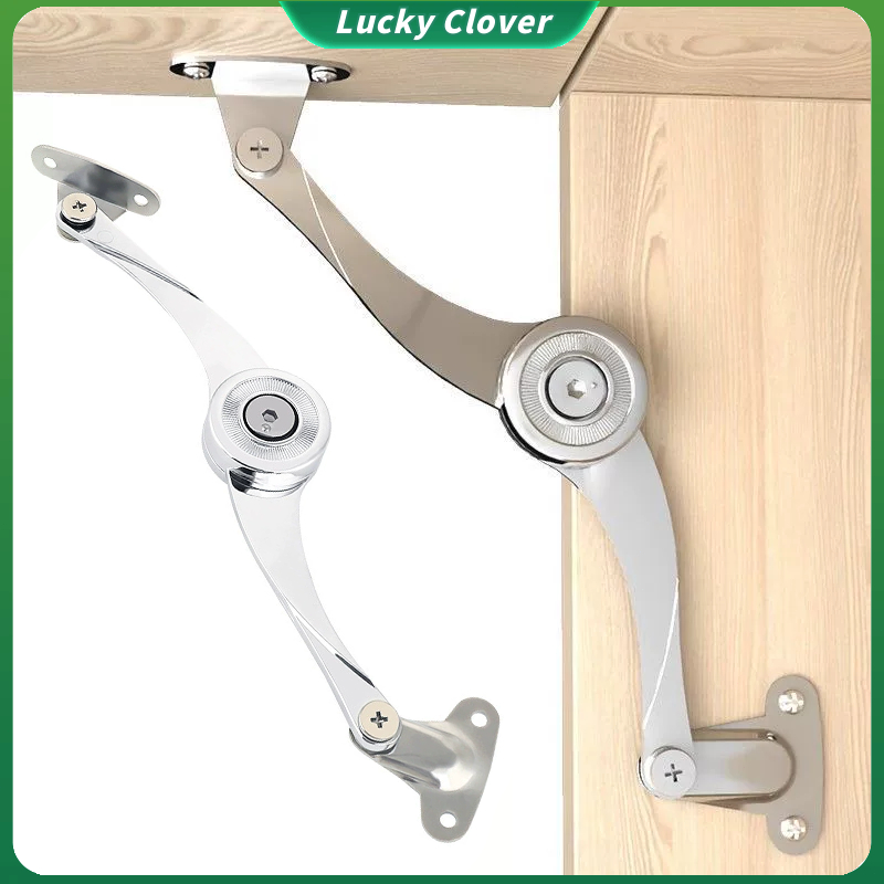 Adjustable Lid Support Hinge Spring Support Furniture Lid Stay Hinges ...