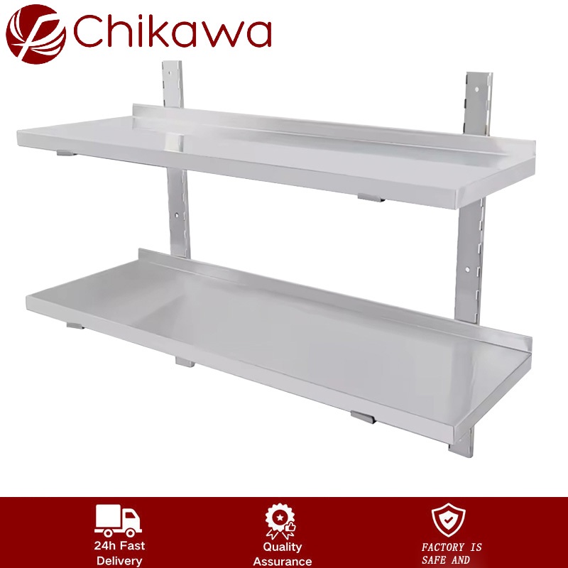 304 stainless steel kitchen organizer storage rack, kitchen rack, wall ...