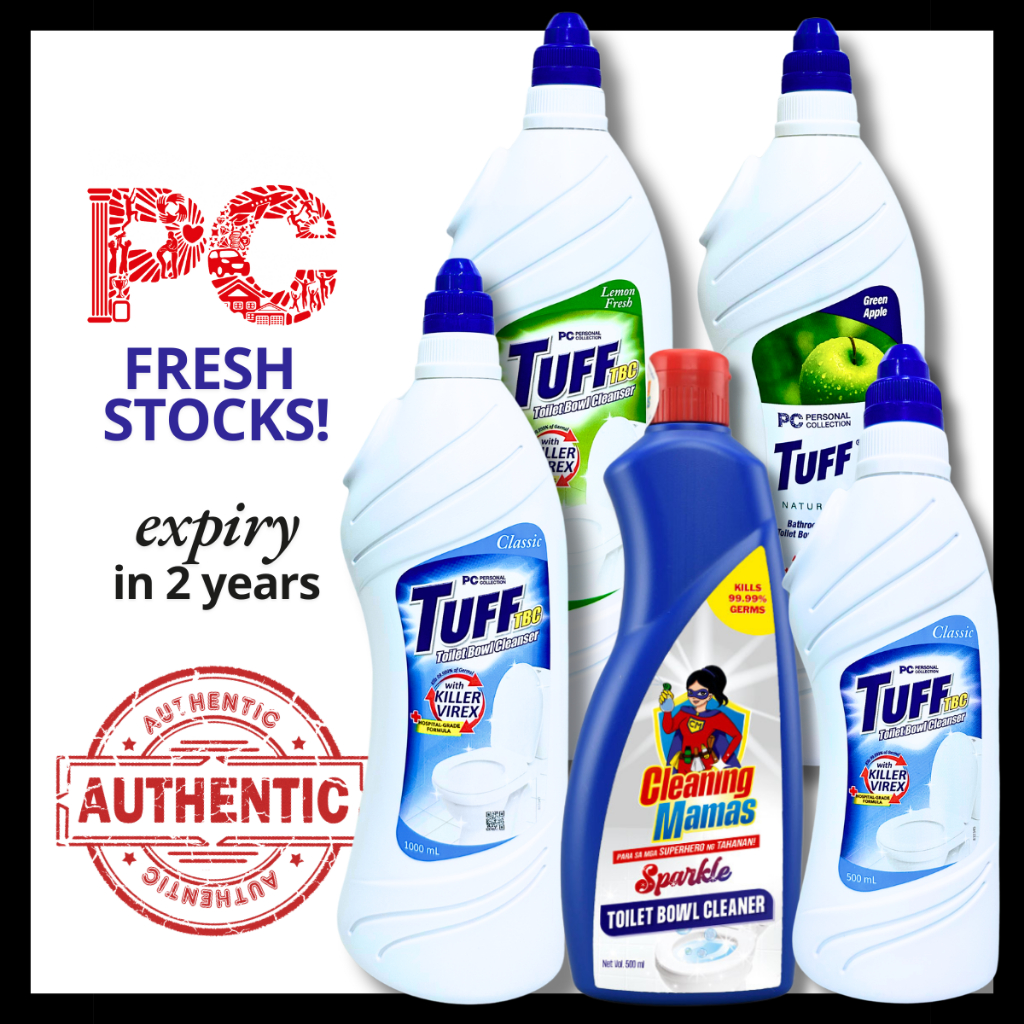 Tuff Tbc Naturals Bathroom & Toilet Bowl Cleanser Green Apple 100ml by ...