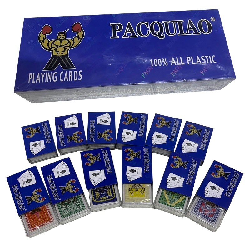 1 box pacquiao playing cards (baraha) 12 pcs in 1 box | Shopee Philippines