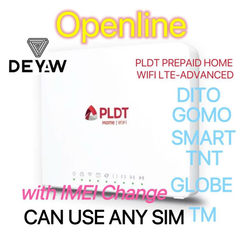 OPENLINE PLDT Home WiFi LTE Advanced CAT 6 Prepaid Evoluzn FX-ID7 | Shopee Philippines