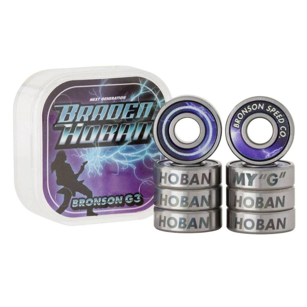 BRONSON G3 HOBAN SKATEBOARD BEARINGS | Shopee Philippines